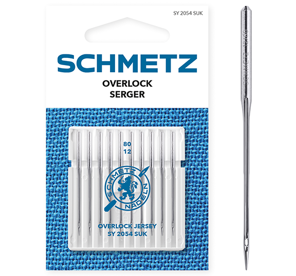 Schmetz 2054 Overlocker Needles for Singer 14U Models.