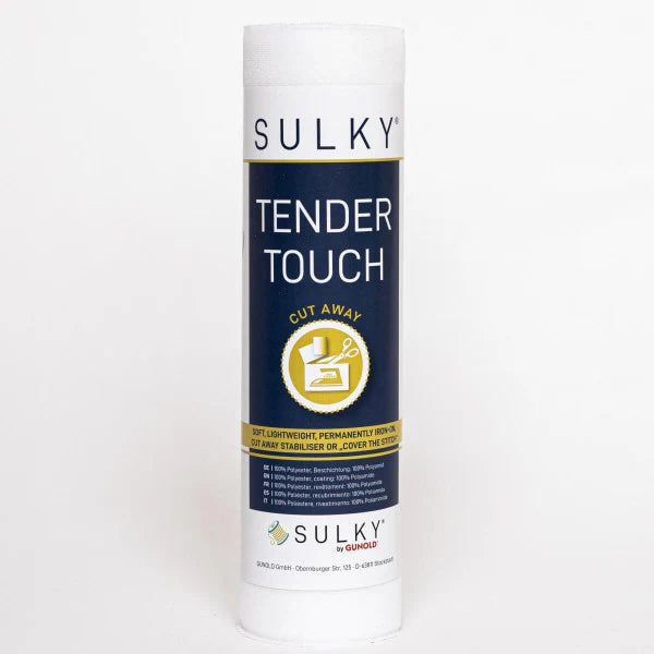 Sulky Tender Touch - 25cm x 5m Embroidery Stabilizer