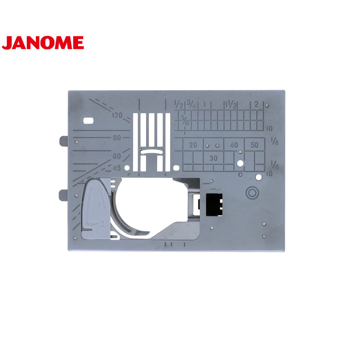 Janome Standard Needle Plate for Various 9mm Machines. 861 606 108