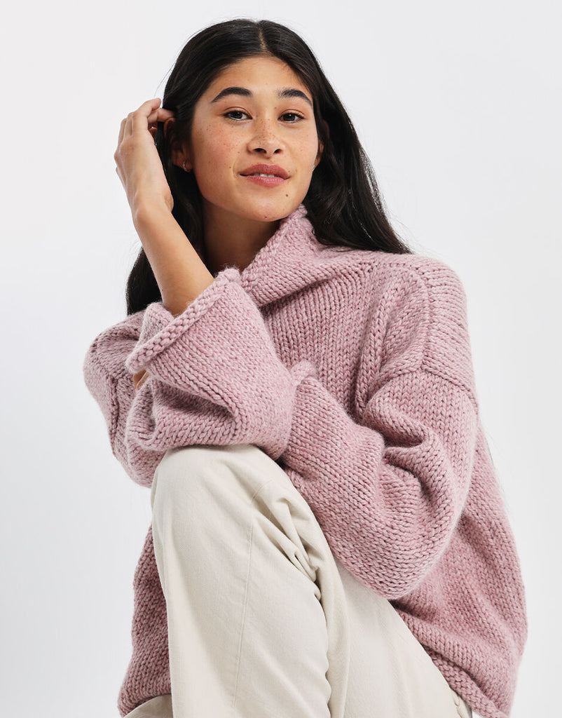 Wool and the Gang Audrey Sweater Alpachino Merino Knitting Pattern ...