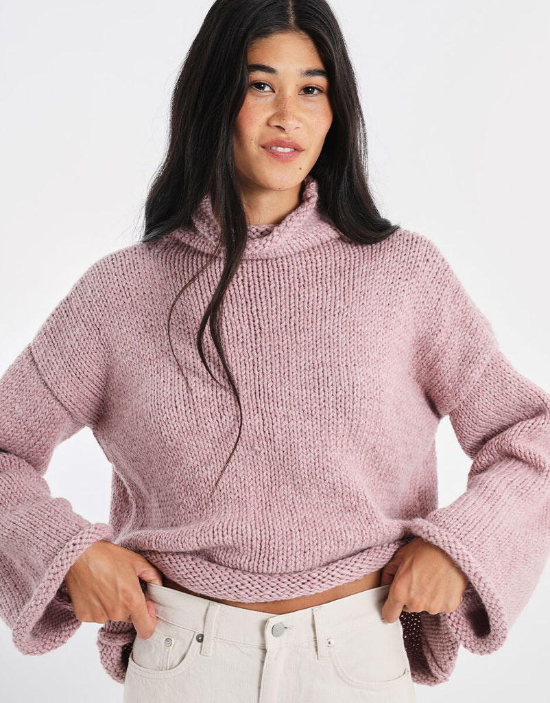 Wool and the Gang Audrey Sweater Alpachino Merino Knitting Pattern ...