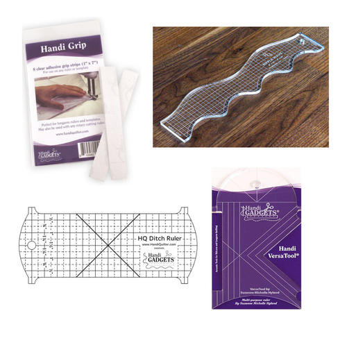 Handi Quilter Starter Ruler Pack 2 – Ditch Ruler Set | NZ – Direct ...