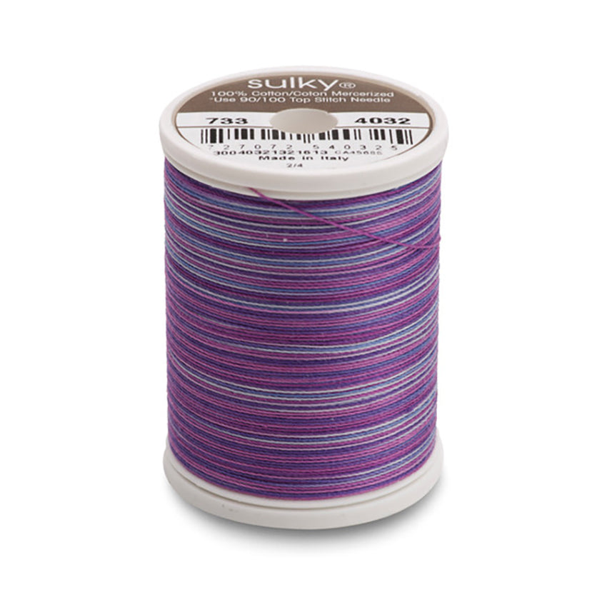 Sulky Cotton 30 Variegated Thread. 450m